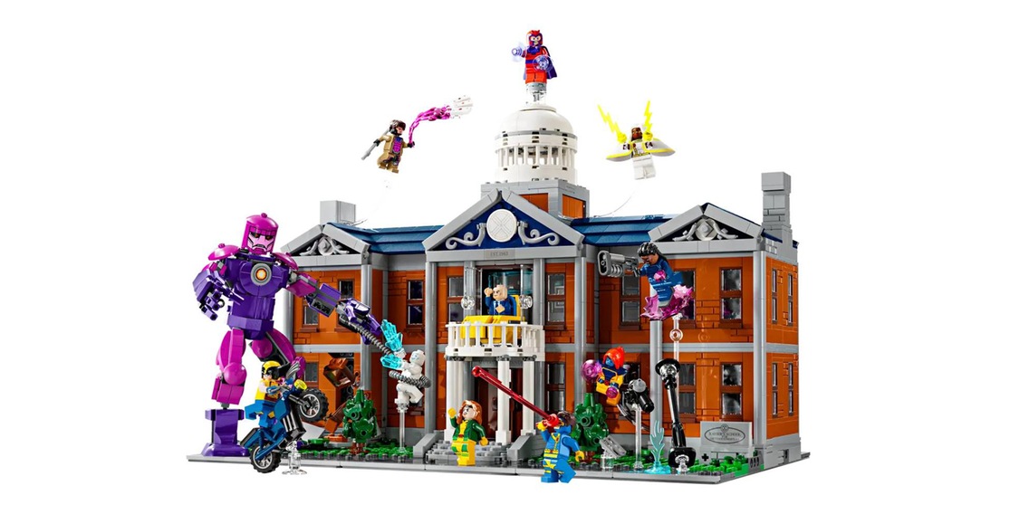 Lego announces X-Men set: X-Mansion with ten minifigures - Galaxus