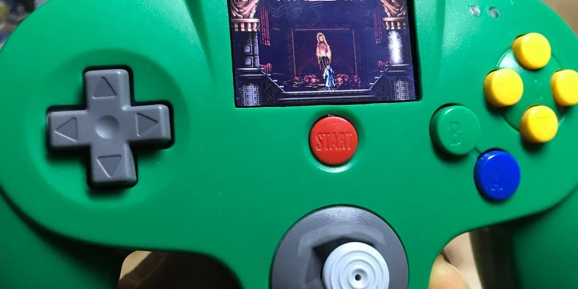 N64 controller becomes a handheld console through modding - Galaxus