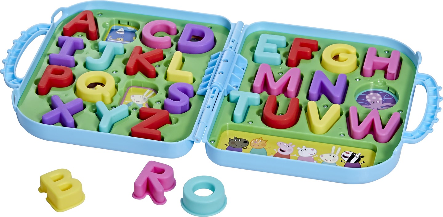 Hasbro Peppas Letterdoos, alfabetpuzzel, kleuterspeelgoed - Galaxus