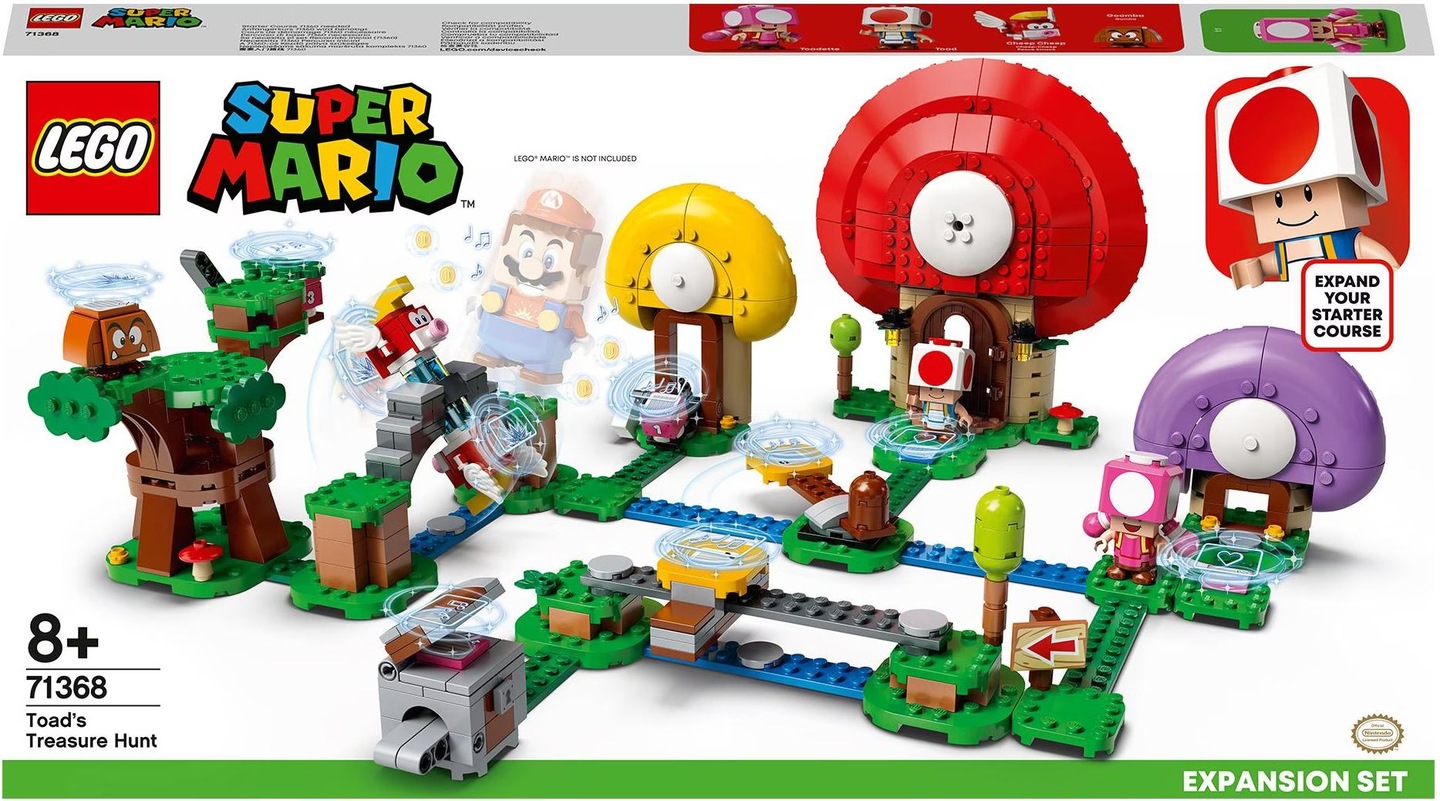 LEGO Toad's Treasure Hunt Expansion Set (71368, LEGO Super Mario) - Galaxus