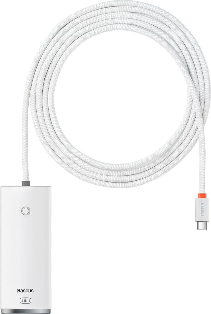 Baseus Lite Series 4 Poorts Type C Hub Adapter Type C Naar Usb 304