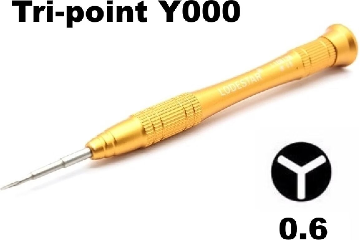 Columbus McKinnon Tri-Wing Y000 precisie-schroevendraaier 0,6 x 25 mm ...