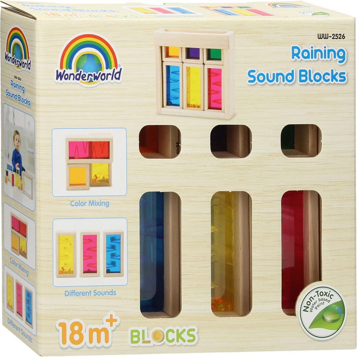 Wonderworld Wooden sound blocks Rain - buy at Galaxus